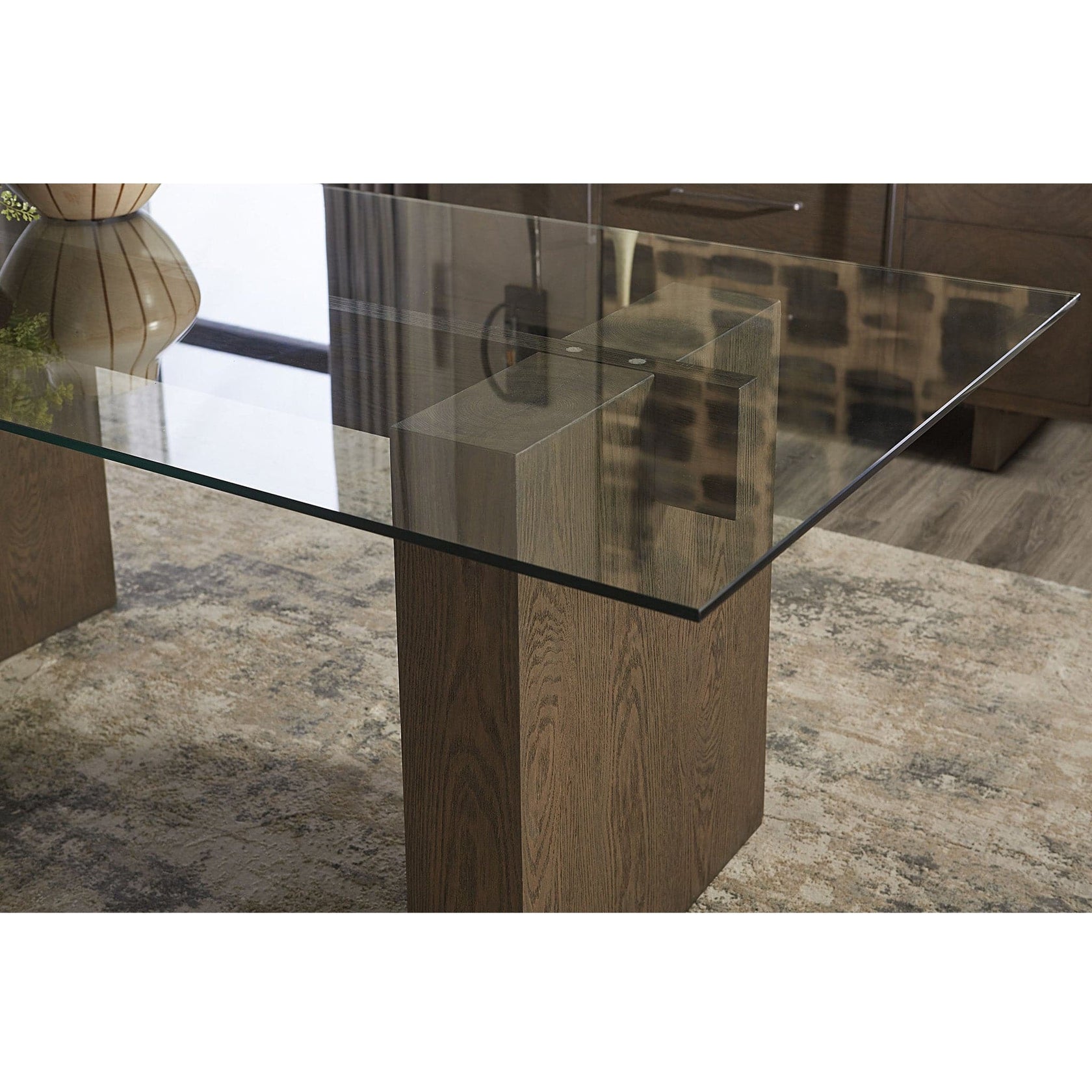 Oakland Dining Glass Table – Haiku Designs