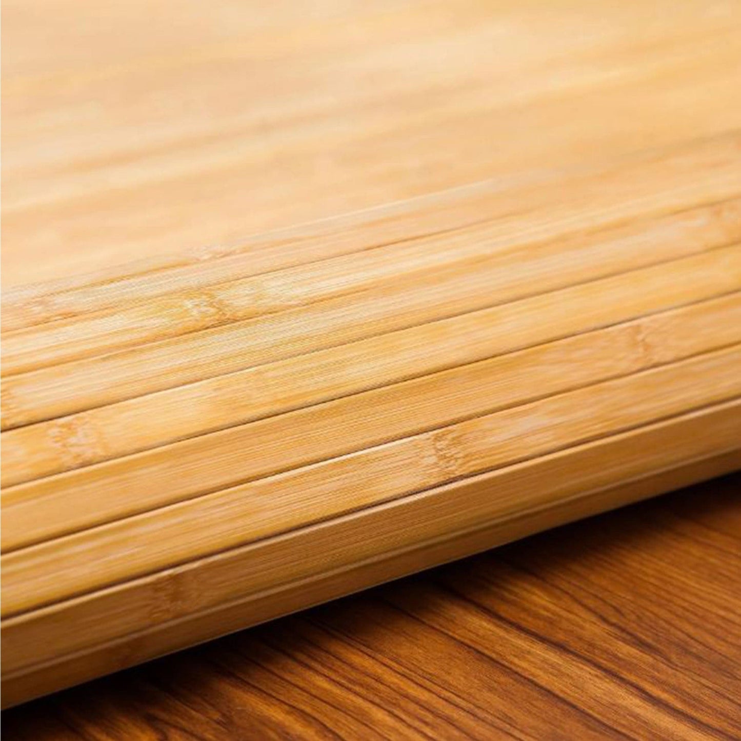 Contemporary Natural Bamboo Rug – Haiku Designs