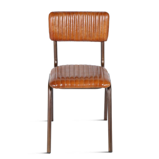 Hudson Stitched Leather Side Chairs – Haiku Designs