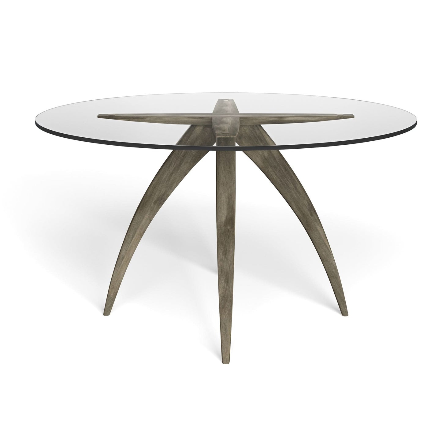 Ella Glass Round Dining Table – Haiku Designs