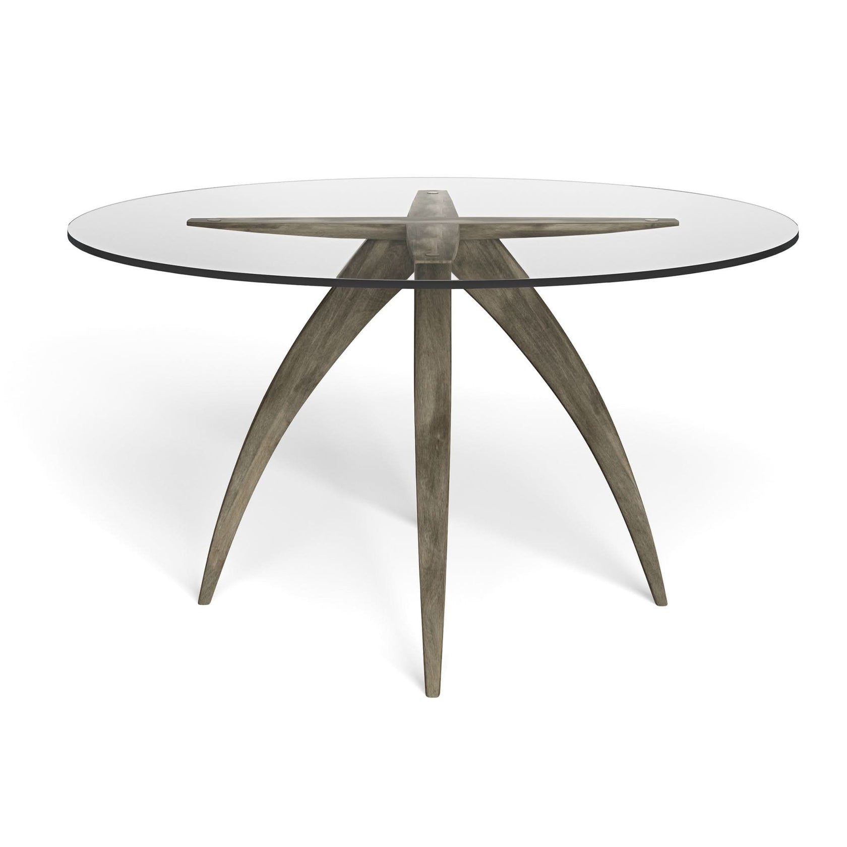 Ella Glass Round Dining Table – Haiku Designs
