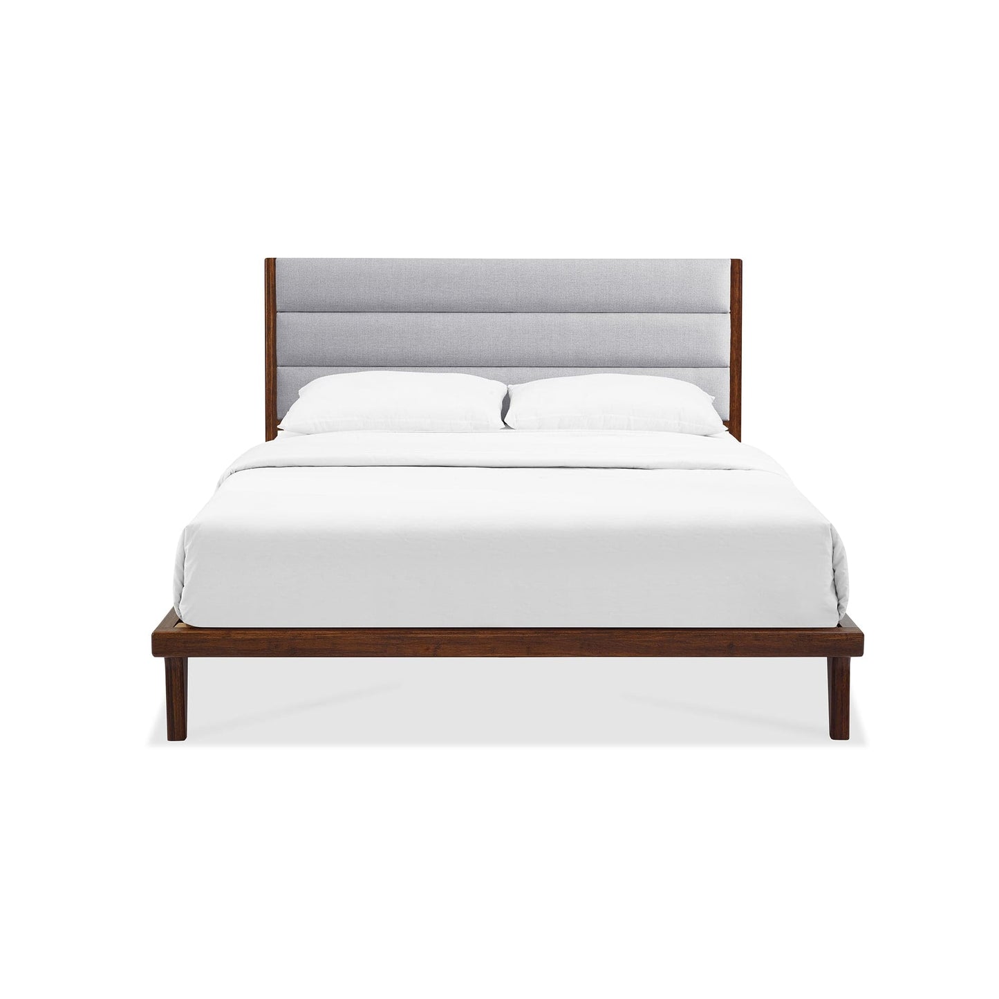 Mercury Upholstered Platform Bed – Haiku Designs