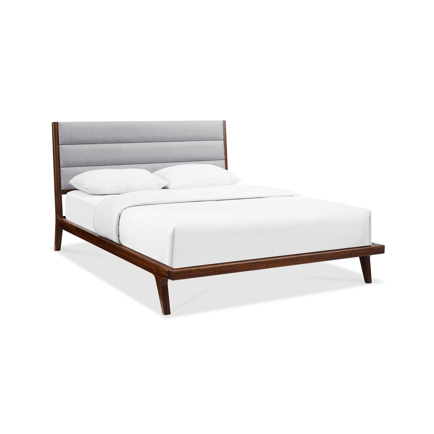 Mercury Upholstered Platform Bed – Haiku Designs