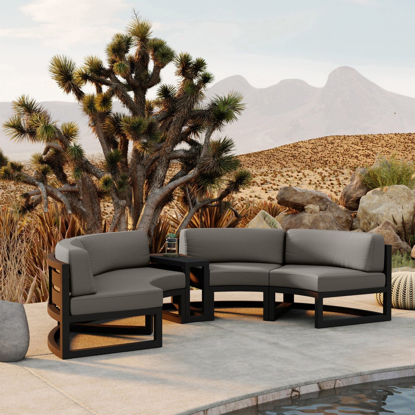 Avion 3 Piece Curve Sectional Set – Haiku Designs