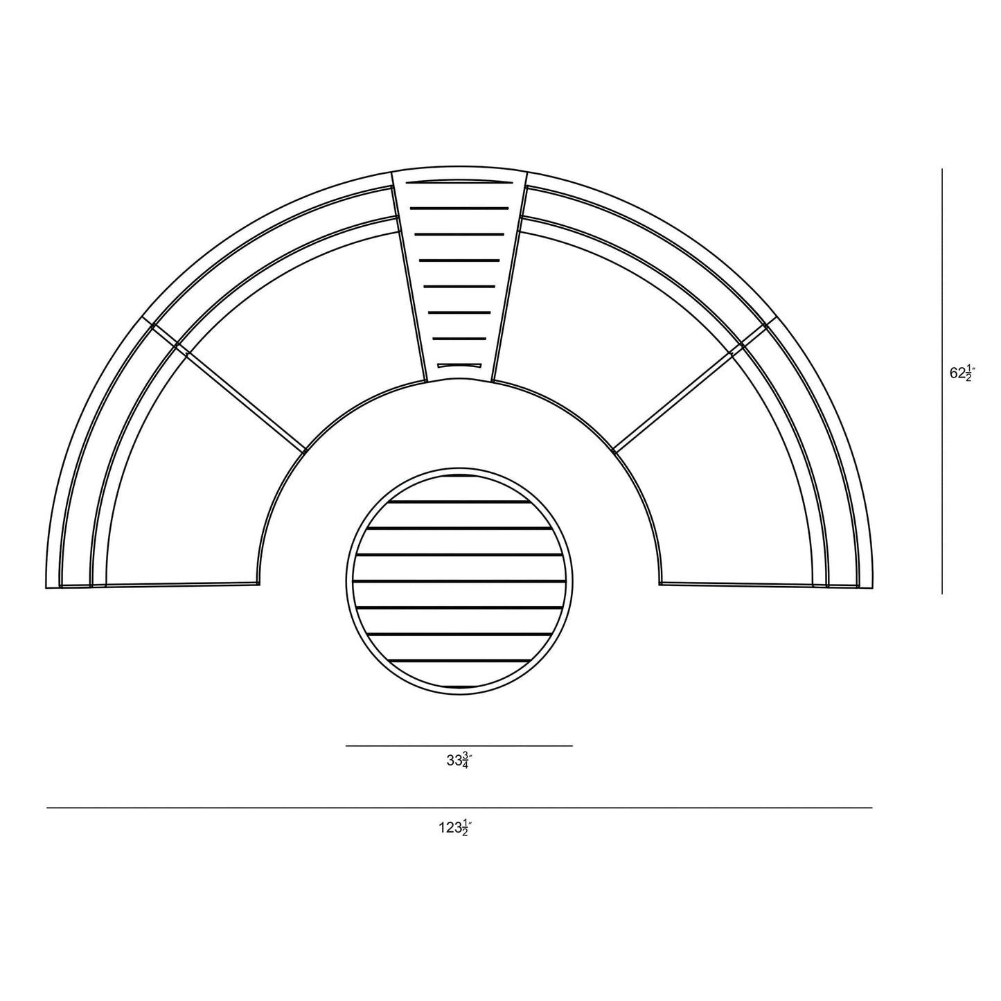 Avion 4 Piece Curve Sectional Set – Haiku Designs