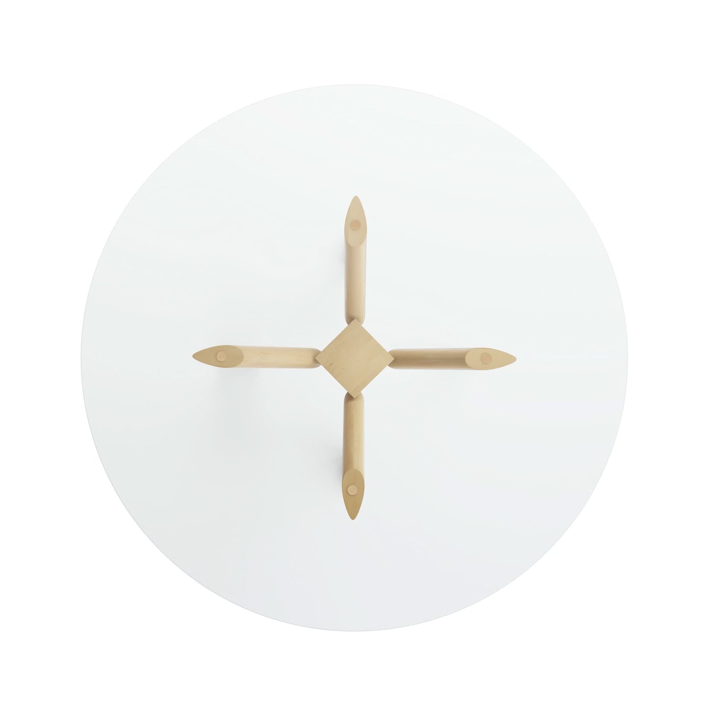 K-Base Glass Round Dining Table – Haiku Designs