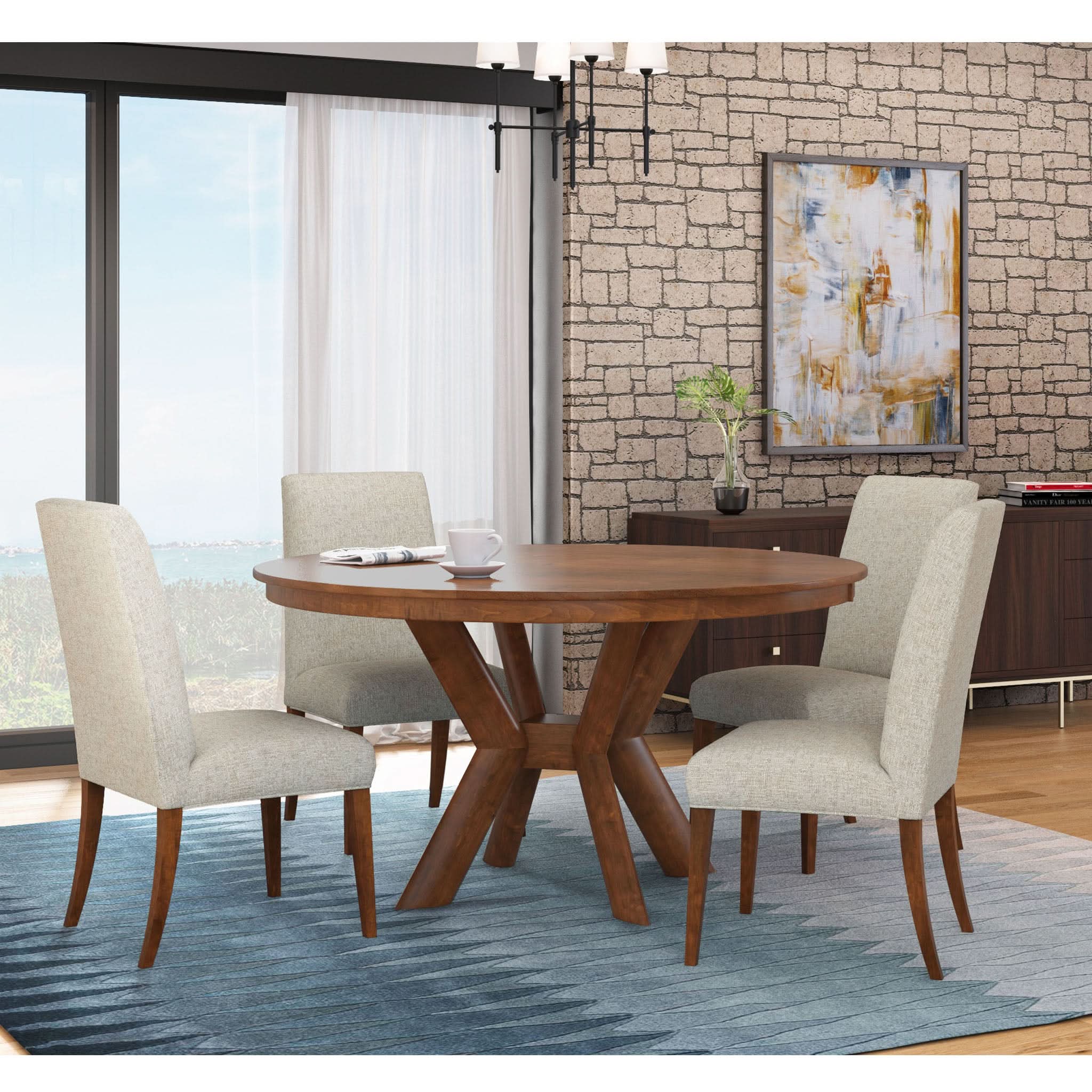 K-Base Round Dining Table – Haiku Designs