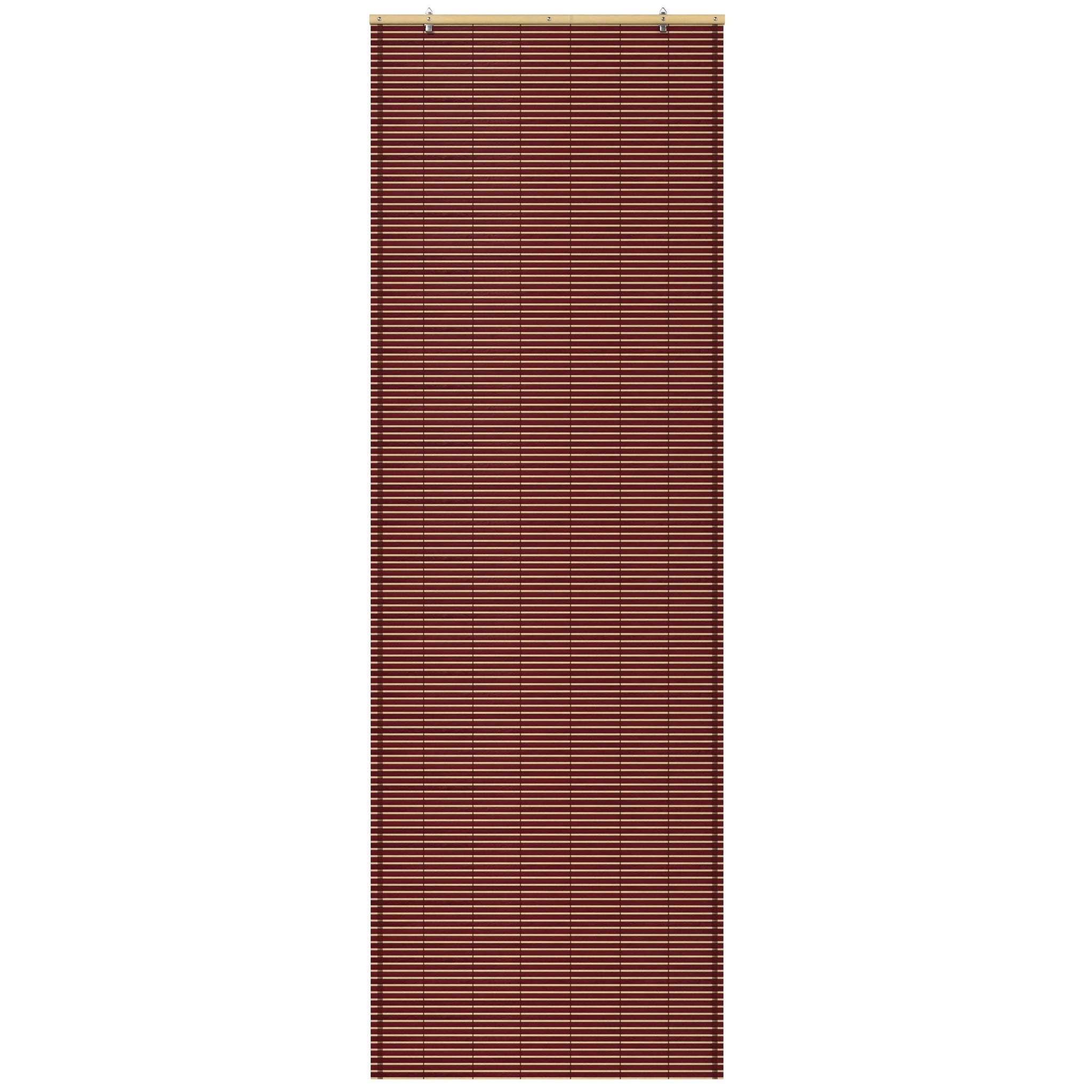 Mahogany Bamboo Cordless Window Shade – Haiku Designs