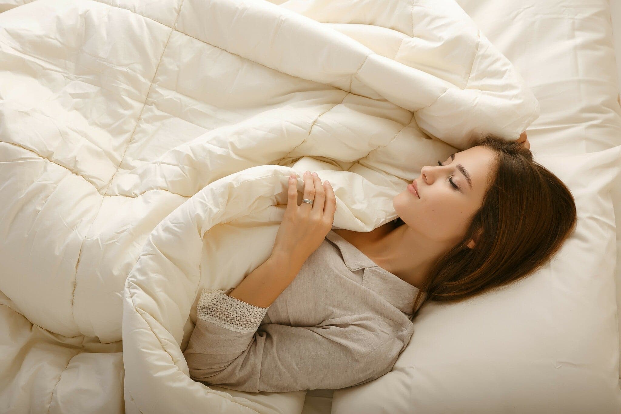 Natural Sleep Merino Comforter – Haiku Designs