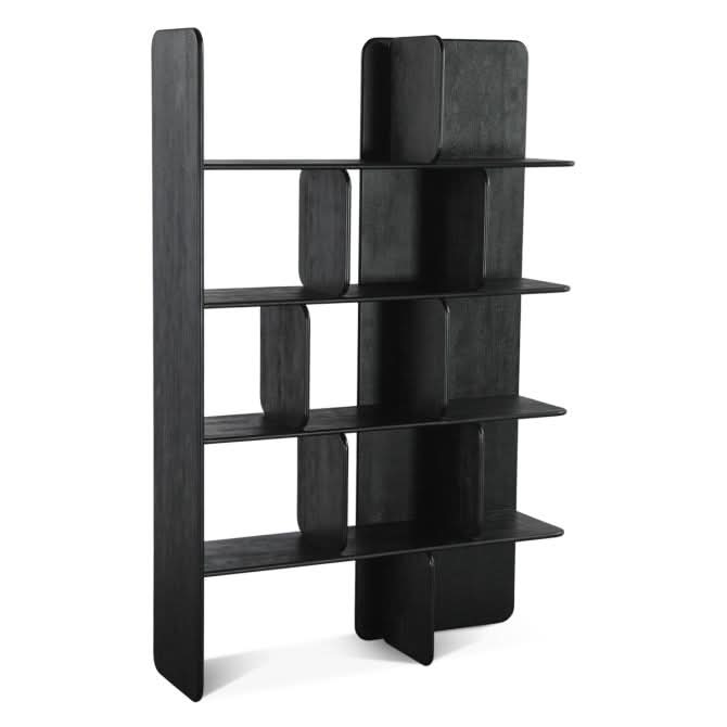 Hawker 48" Mid-Century Modern Bookshelf - Home Trends & Design – Haiku ...