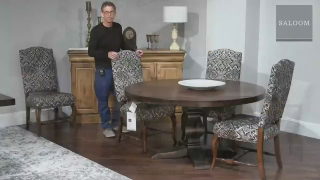Kent Pedestal Round Dining Table – Haiku Designs