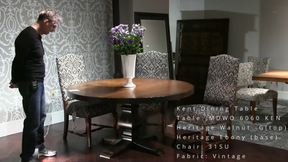 Kent Pedestal Round Dining Table – Haiku Designs