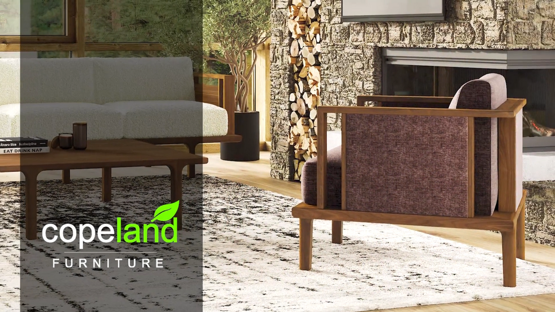 Copeland Sierra Sofa with Upholstered Panels – Haiku Designs